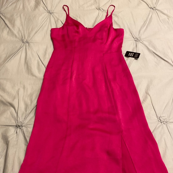 Dresses | Express Satin Midi Dress | Poshmark